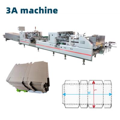 Cina Facile da usare CQT-1300 Macchina di incollaggio automatico per cartoni piatti in vendita