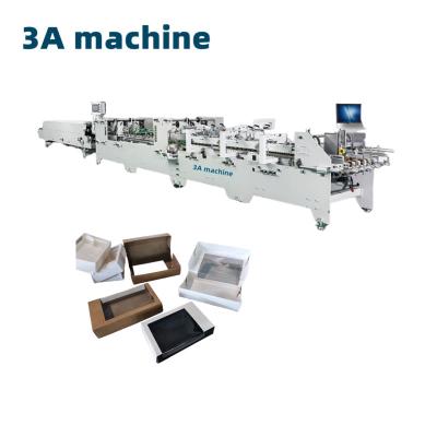 Cina Maggiore larghezza operabile di 1200 mm CQT-850 Folder Gluer Machine per piegatura automatica a 4 angoli in vendita