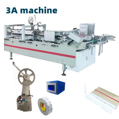 Cina CQT-DSA2 Macchina di incollaggio adesivo automatico a doppio lato per la condizione del collante per cartelle in vendita