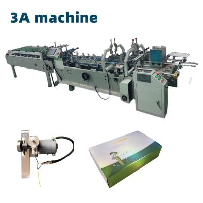 Cina Macchine di incollaggio per cartelle automatiche Ricambi CQT580-UV Macchina ad alta velocità per incollaggio per cartelle in vendita