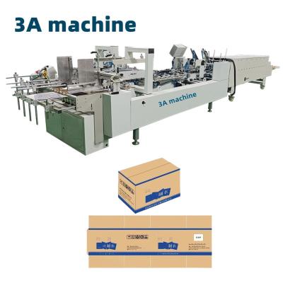 Cina CQT-1300WK-2 Macchina di incollaggio automatico per cartoni corrugati in vendita