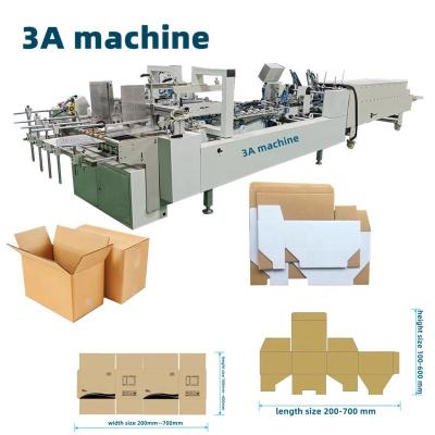 Cina CQT-800WK-2 Colla a freddo idrosolubile cartone ondulato scatola di carta pieghevole ricambi in vendita