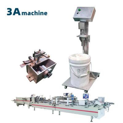 Cina CQT-Automatic Wood Glue Machine for Box Folder Glue Cardboard Box Making Machine Regno Unito in vendita