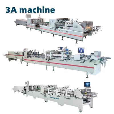 Cina Macchina di incollaggio automatico per cartelle di tipo CQT-900 per colla laterale in vendita