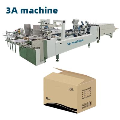 Cina CQT-1300WK-2 macchina per incollare cartone per scatole di piccole dimensioni con colla fredda idrosolubile in vendita