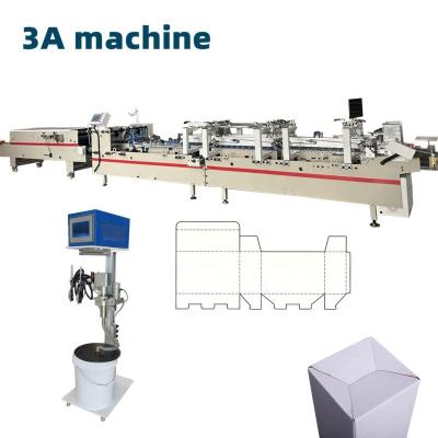 Cina Advanced CQT-900 Folder Gluer Machine per piegatura automatica e incollaggio del cartone in vendita