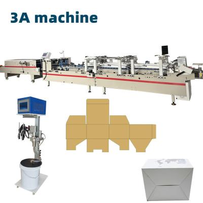 Cina CQT-900 Folding Box Machine Tipo migliorato Box Folding Glue per facile imballaggio del caso in vendita
