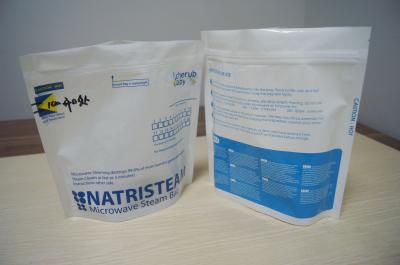 Κίνα Ziplock πλαστικές σακούλες που συσκευάζουν, πλαστικές μπλε τσάντες αποστειρωτή ατμού μικροκυμάτων προς πώληση