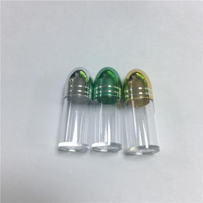 China Transparent Clear Plastic Prescription Pill Bottle Capsules Tablets Packing With Cap for sale