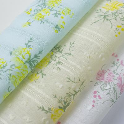 China Soft Width 148 cm 100% Cotton Woven Digital Floral Printed Fabric for Skirt Dress Headscarf Accessories for sale