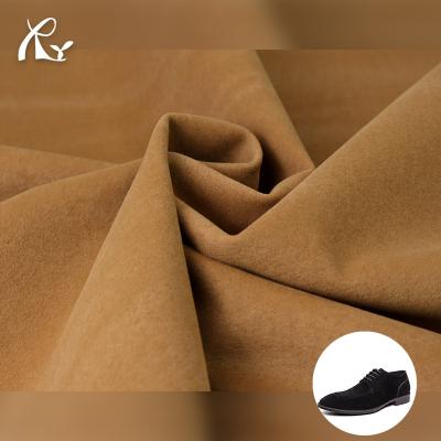 China Custom Eco-Friendly PU Synthetic Leather Cheap Suede Imitation Microfiber Leather for Electronic Packaging Boxes Chairs Sofas for sale
