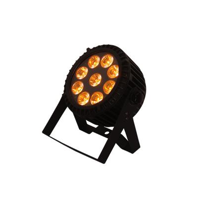 Cina La multi parità principale 9pcs di colore piccola può luci per le nozze, mini luce par piana principale in vendita