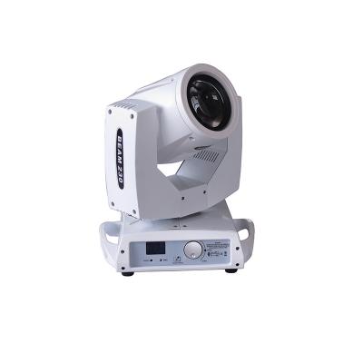 China White 7R Beam Mini Moving Head Lights With Remote Control LCD Touch Screen for sale