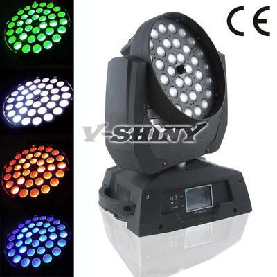 China 18W x 36pcs Rgbwa Uv 6in1 Led Zoom Moving Head Wash Light , Led Zoom Moving Head Light for sale