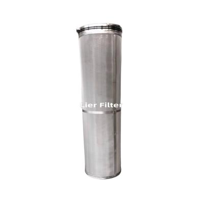 Cina Stainless Steel 316L Stable Filtering Precision Sintered Filter Cartridge High Strength in vendita