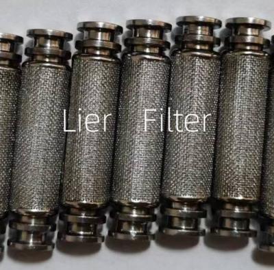 Cina SS316L 1.7mm Stainless Steel Oil Filter Element For Prolong The Life Of Hydraulic System in vendita