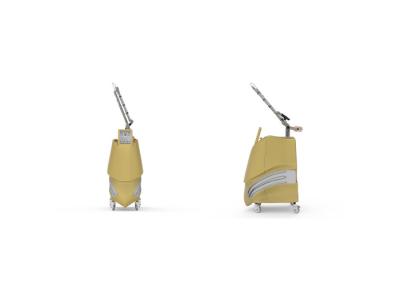 China Máquina portátil comutada Q profissional da remoção da tatuagem do laser do Nd Yag 585nm à venda