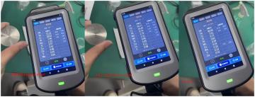 JINSP LB1000S Handheld LIBS Analyzer in operation