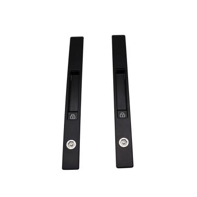 China Aluminum Alloy Material Sliding Lock Door and Window Latch With Lock for sale