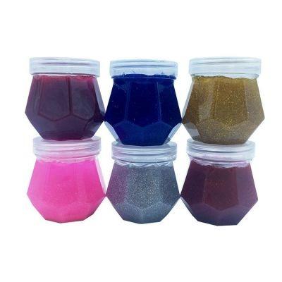 Cina Colorful Kids Safe Toys Diamond Soft Gold Powder Crystal Iceberg Mud in vendita