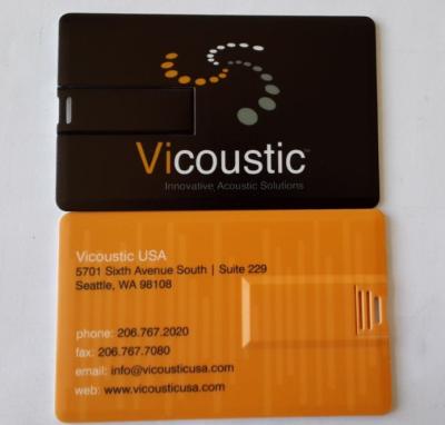 China Wholesale credit card shape usb memory stick,custom credit card usb flash,plastic wafer usb card for sale