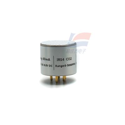 중국 스마트 마이크로 IRS4 CO2 적외선 탄산화탄소 가스 센서 3.0V-6.0V DC 작동 전압 판매용