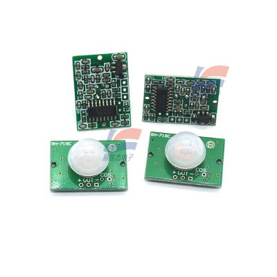 China YJJ GH-718A/B/C Módulo de sensores de infrarrojos humanos termoluminiscentes en miniatura en venta