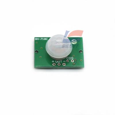 China YJJ GH-718A/B/C Módulo de sensores de infrarrojos humanos termoluminiscentes en miniatura en venta