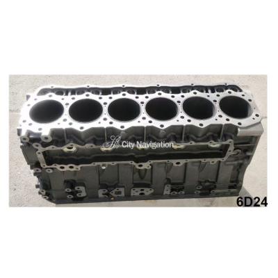 China 6D22 Dieselmotor voor Mitsubishi Original Diesel 6D24 cilinderblok cilinderkop Te koop