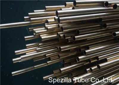중국 CuZn20Al2As 알루미늄 금관 악기 관, CZ110를 용접하는 ASME SB395 구리 열교환기 판매용