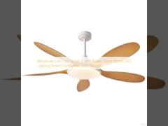 Led-Deckenventilator 5 ABS-Klingen Stummmotor LED-Beleuchtung Smart-Deckenventilator mit Fernbedienung