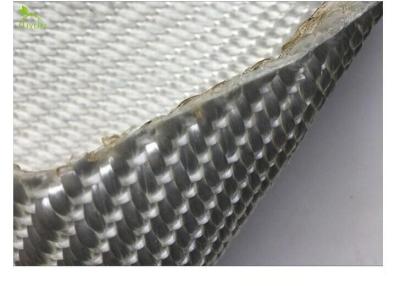 China Construcción baja de alta resistencia tejida ANIMAL DOMÉSTICO del aeropuerto del puerto marítimo de la deformación 400/50 KN/m del geotextil en venta