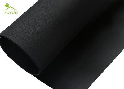 中国 急斜面の老化する抵抗160gsm 防音シートの生地の黒い粗雑面のジオテキスタイル 販売のため
