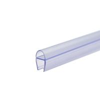 Quality Waterproof PVC D Shape Glass Shower Door Seal Strip for More than 1200mm Door Size for sale