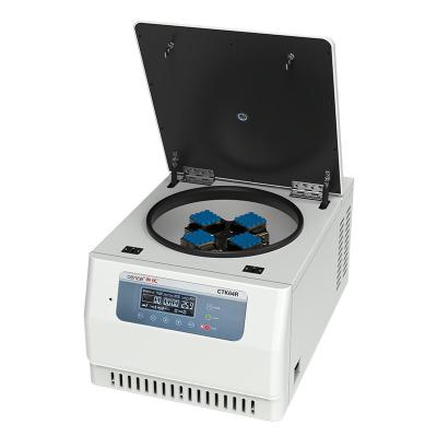 중국 병원 클리닉을 위한 자동 디캐핑 의료용 원심분리기 저속도 4000rpm 판매용