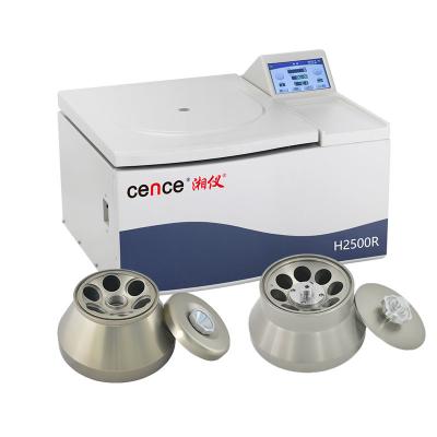 Κίνα Το εργαστήριο Cence υποβάλλει τη μηχανή Benchtop σε φυγοκέντρωση υποβάλλει H2500R με τους στροφείς γωνίας διαθέσιμους προς πώληση