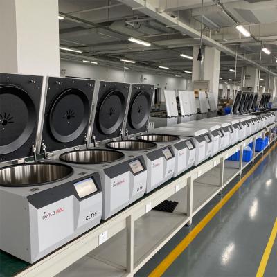 중국 CLT55R 저속 원심분리기 5500r/min 4x750ml 용량 판매용