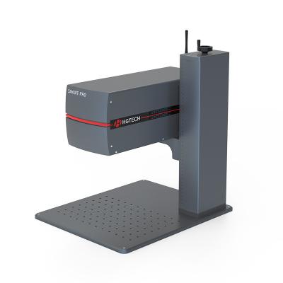 China Integrated Mobile Phone Control 20W/30W Fiber Laser Marking Machine for Nameplate Small Laser Engraving Machine for sale