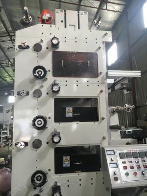 Cina Stampatrice bevente UV di Flexo della tazza di carta della stampatrice dell'etichetta dell'autoadesivo di Flexo RY-320-6C RY-600 in vendita
