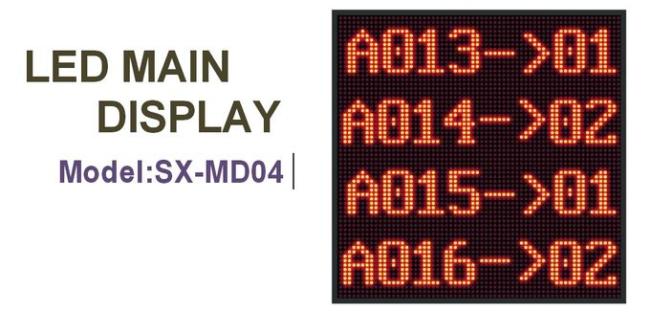 Bank/Clinic/Hospital/Telecom Customer flow Token Number Queue Management System led main display