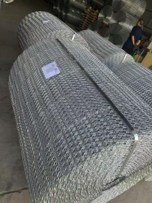 Durable Ten Lines Welded Galvanized Wire Pipeline Reinforced Mesh For Oil And Gas