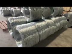 140M Welded Galvanized Wire Pipeline Reinforcement Mesh For Oil And Gas