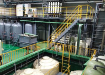 China Hangende OEM van de Vat Galvaniserende Productielijn Waterzuiveringsinstallatiepost Te koop