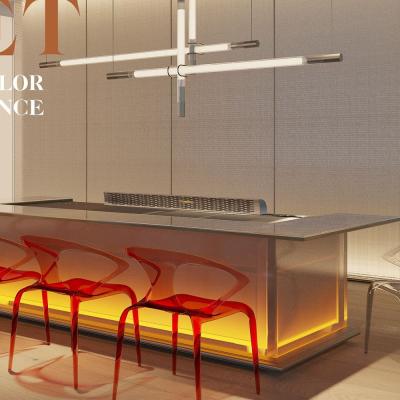 China Custom Built Teppanyaki Grill Table with Complimentary Design Service and Professional-Grade Components Delivered in 4-6 Weeks for sale