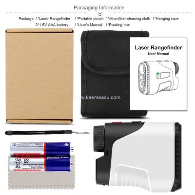 Chine Kaemeasu affichage LCD Golf Télémètre de sport extérieur Téléscope de pente Scope de chasse Télémètre D800 à vendre