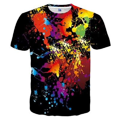 Chine T-shirt anti-rétrécissement pour hommes surdimensionné T-shirt sublimation complète Longueur de hanche à vendre