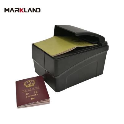 China MEPR100+ OCR and RFID Plane Style Passport Reader Identity Document Scanner for Hotel Check in for sale