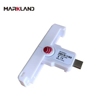 China MCR3501C SmartFold tiny mobile contact smart card reader with USB Type C interface, for contact cards ISO7816 for sale