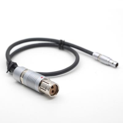Китай 0.5M Camera Power Cable Lemo 3 Pin To Fischer 3 Pin For Steadicam Stabilizer продается