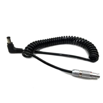 Cina Power Supply Red Camera Monitor Cable Lemo 2 Pin To DC 2.5MM in vendita